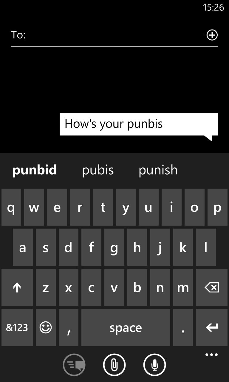 How To Add Words To The Windows Phone Auto correct Dictionary