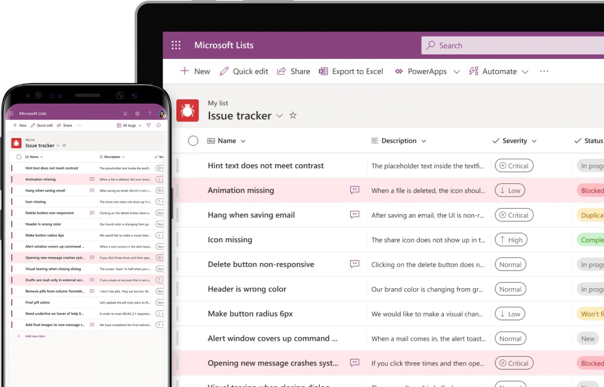 Microsoft Lists Is Now Available Within Microsoft 365